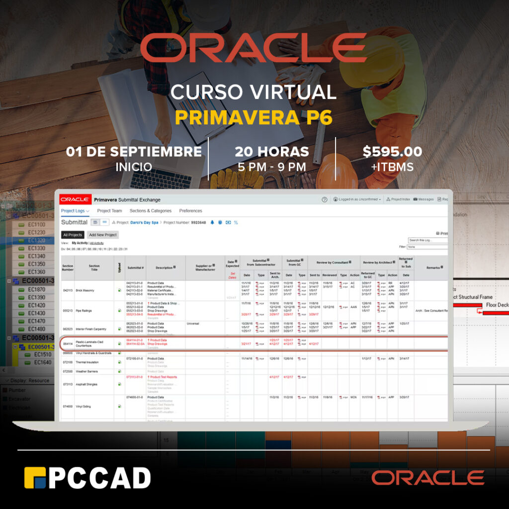 Cursos para la industria AEC | Aprende con PCCADLA
